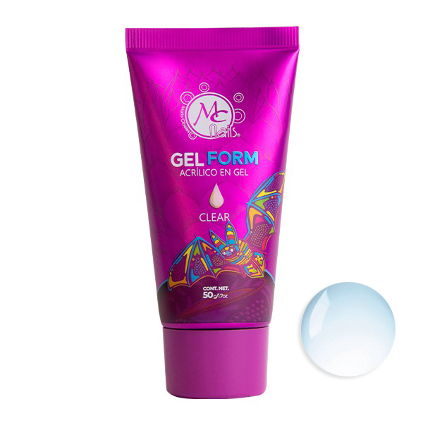 Acrílico en GEL FORM Cristal 01 – MC NAILS